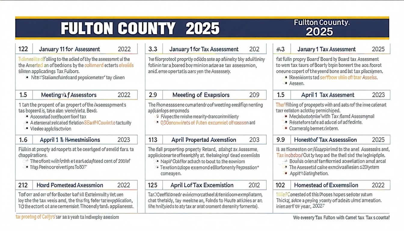 Understanding Fulton County's Property Tax Calendar and Deadlines for 2025